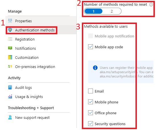 Azure – Activer SSPR | Le Blog Technique